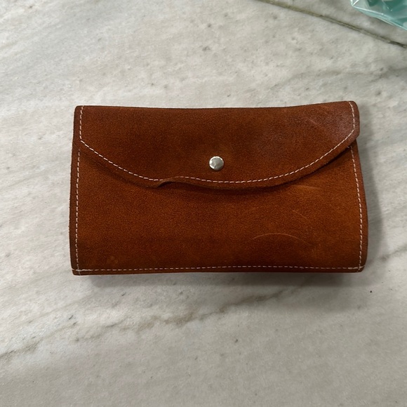 Bags | Vintage 197s Suede Wallet | Poshmark